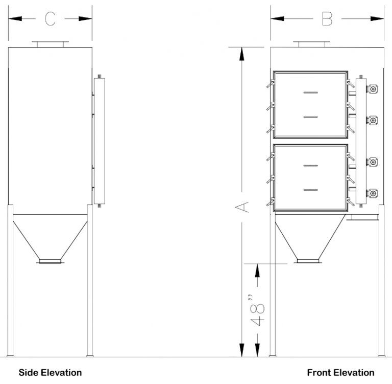Downflow Ultra-Conic Cartridge Filter - Airotech Environmental, Inc.